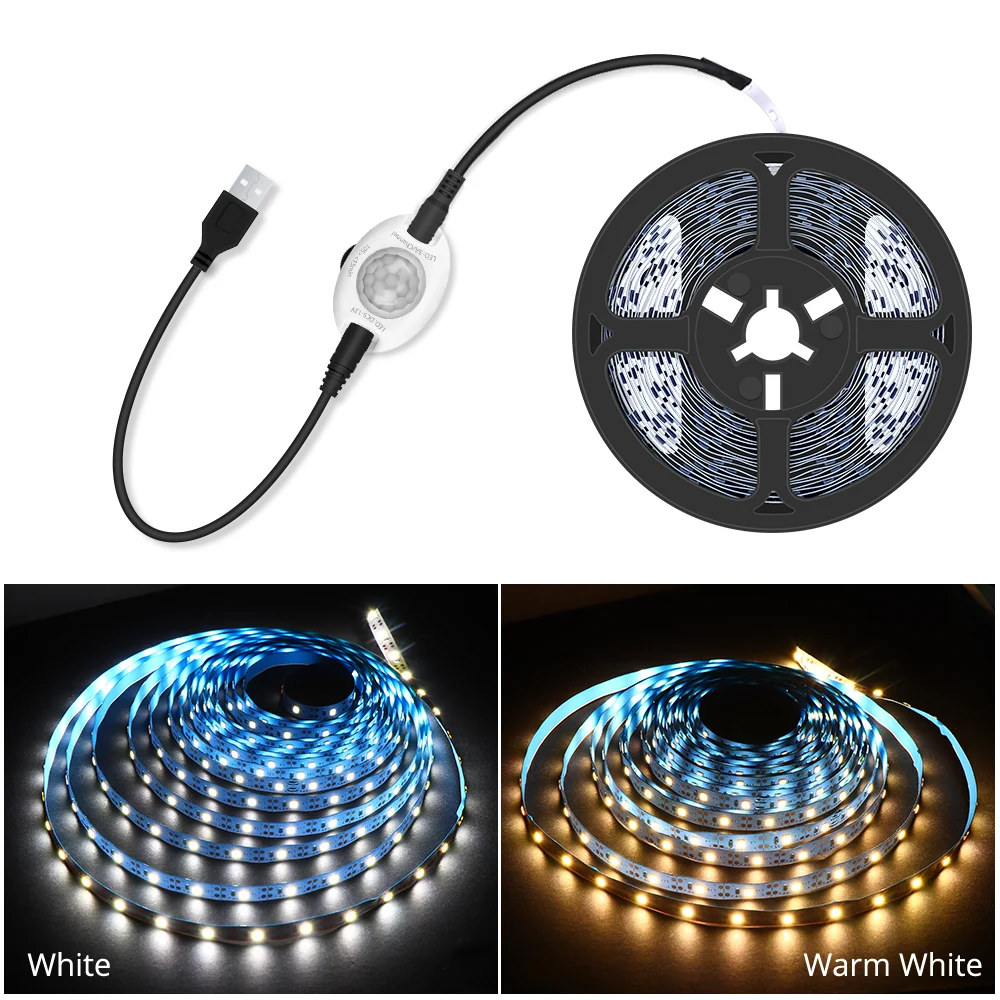 DC 5V LED Strip 2835 Motion Sensor controller Auto ON/OFF IP30 Not ...
