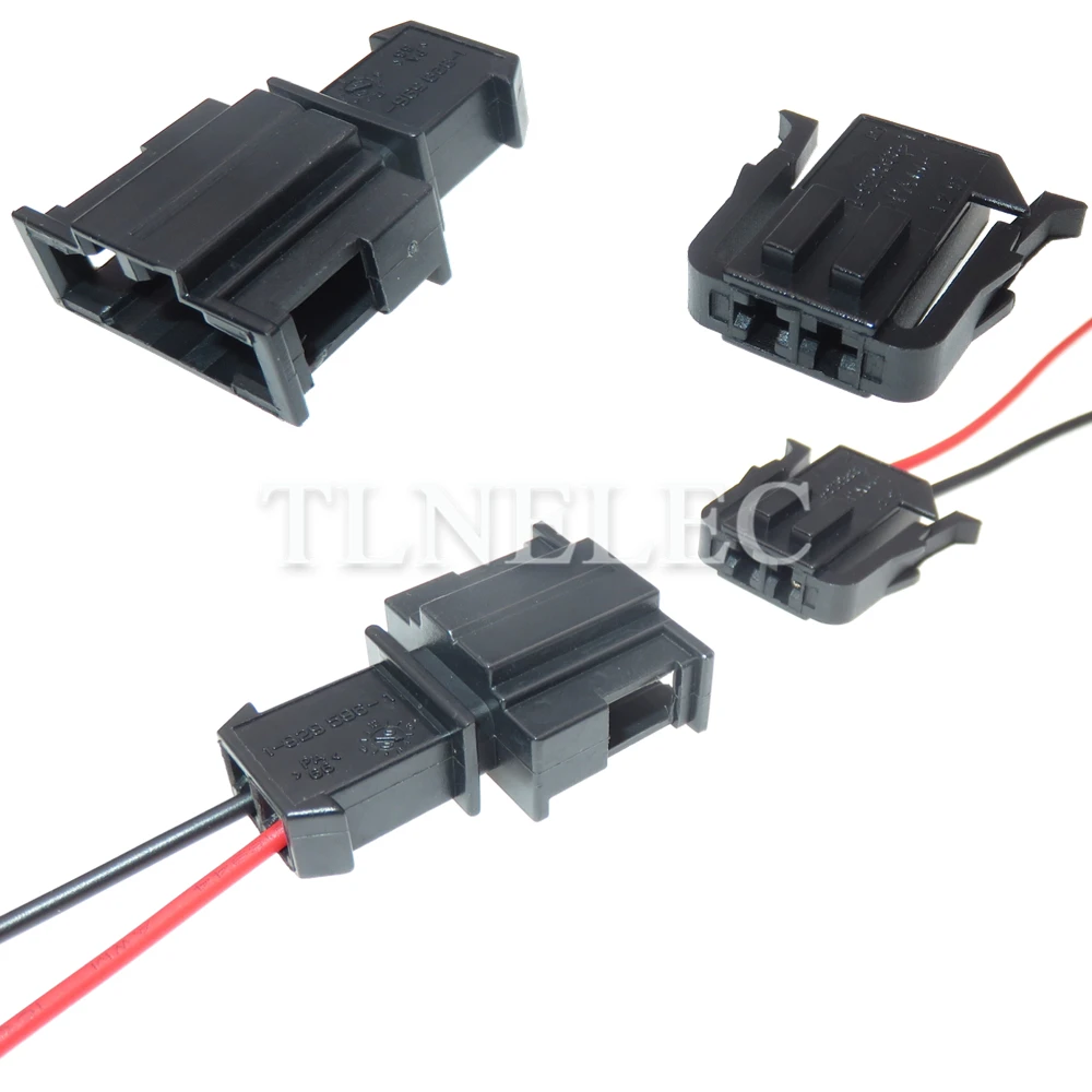2-Pin-Way-Auto-Male-Female-Wiring-Cable-Sockets-with-Wires-Car-ABS ...