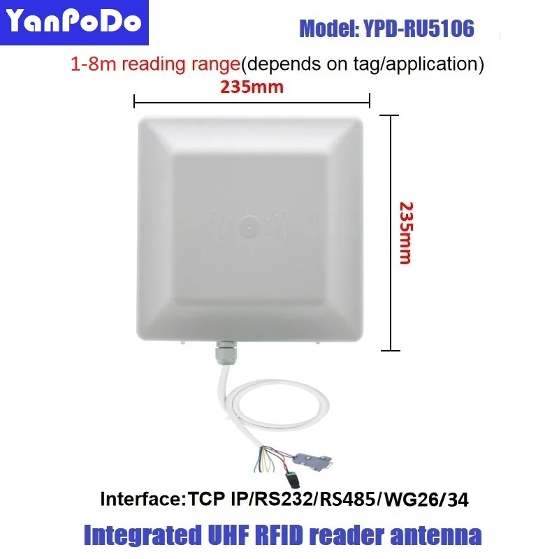 Yanpodo-Gen2-uhf-rfid-reader-integrated-antenna-7dBi-long-range-1-8m ...