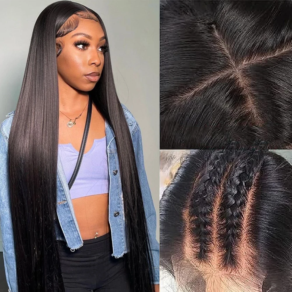 Graww-Full-lace-Human-Hair-Wigs-Pre-Plucked-Straight-360-HD-Transparent ...