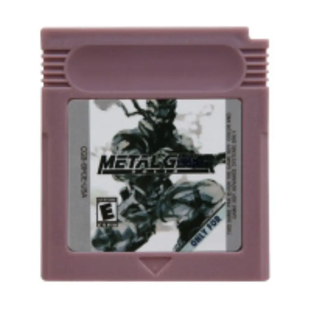 Tarjeta de cartucho sólido de Video MetalGear de 16 bits para Game Boy ...