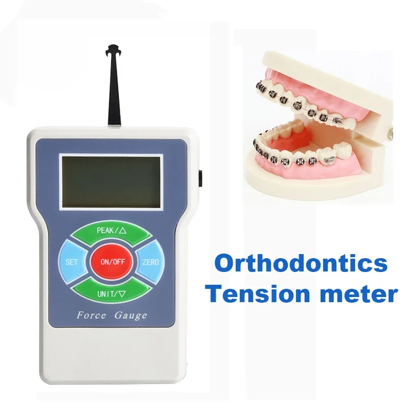500g-Portable-Dental-Orthodontic-Dynamometer-Digital-Tension-Meter-Oral ...