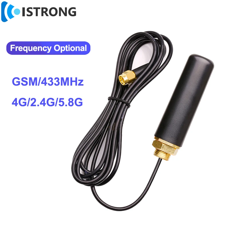 Outdoor Waterproof Antenna 4G GSM GPRS 2.4G 5.8G 433M Amplifier 7dBi ...