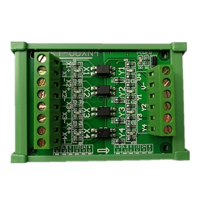 4-Channels-PLC-Signal-Isolation-Terminal-Module-Amplifier-Board-5KHz ...