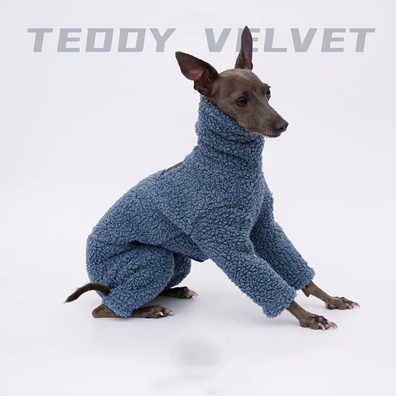 Small And Medium Dog Clothes Winter Double Fleece Dog Jacket Whitbit ...