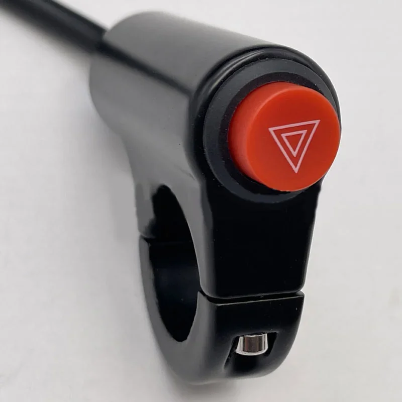Motorcycle Switch Hazard Light Switch Button Electric Vehicle Double ...