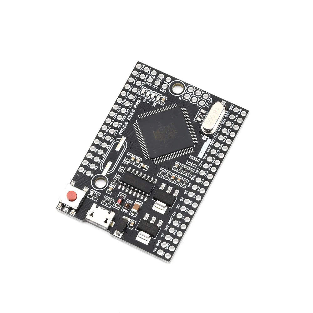 Placa de desarrollo de Chip de ATMEGA2560 16AU MEGA 2560 Pro, USB ...