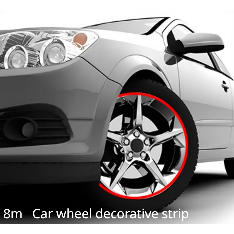 Car-Wheel-Decorative-Strips-Hub-Ring-Tire-Protection-Rings-Anti ...