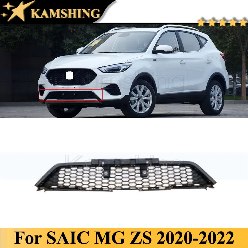 Kamshing For SAIC MG ZS 2020-2022 Front Bumper Low Grill Mask Radiator ...