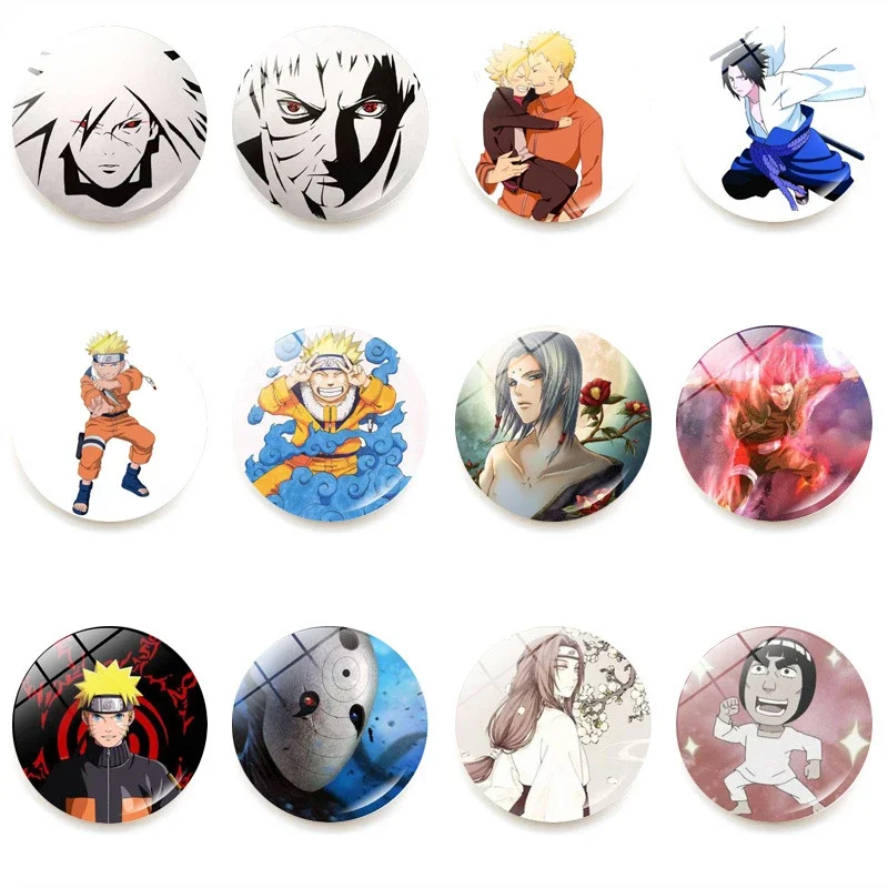 Naruto-Cartoon-Fridge-Magnet-Sticker-Anime-Figures-Kakashi-Sasuke ...