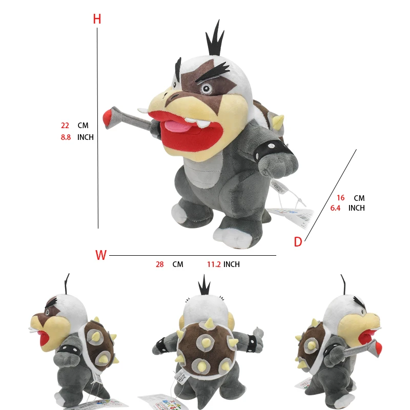 32 Styles Mario Bowser Jr. Wendy Lemmy Roy Iggy Morton Ludwig Larry Pom ...