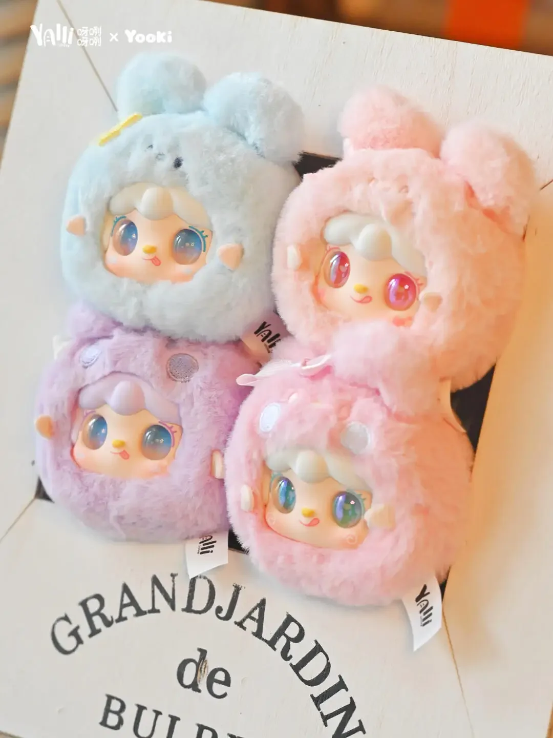 Yooki Cute Little Rabbit Виниловая кукла Luo Jiujiu | AliExpress