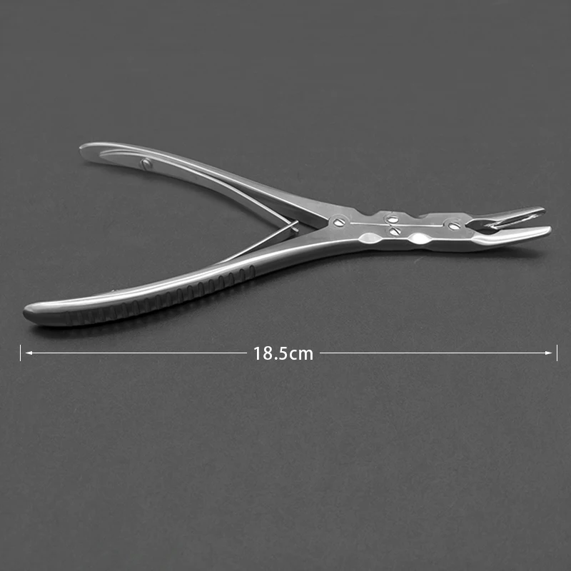 Double-jointed-biting-pliersDouble-curved-debridement-pliersOrthopaedic ...