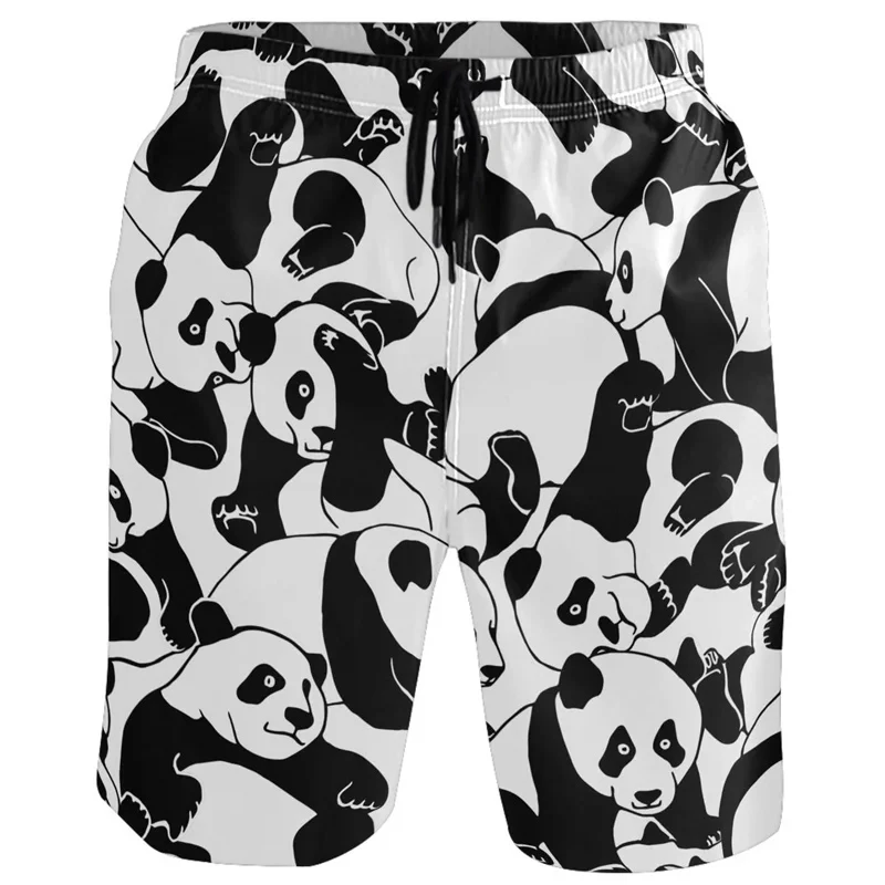 2024-Men-s-Casual-Shorts-Love-Mom-Panda-3D-Printed-Shorts-Hawaiian-Hip ...