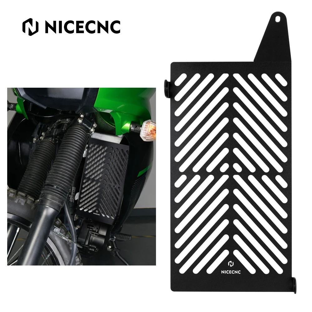 Motorcycle-Radiator-Guard-Grille-Protector-Cover-For-Kawasaki-KLR650 ...