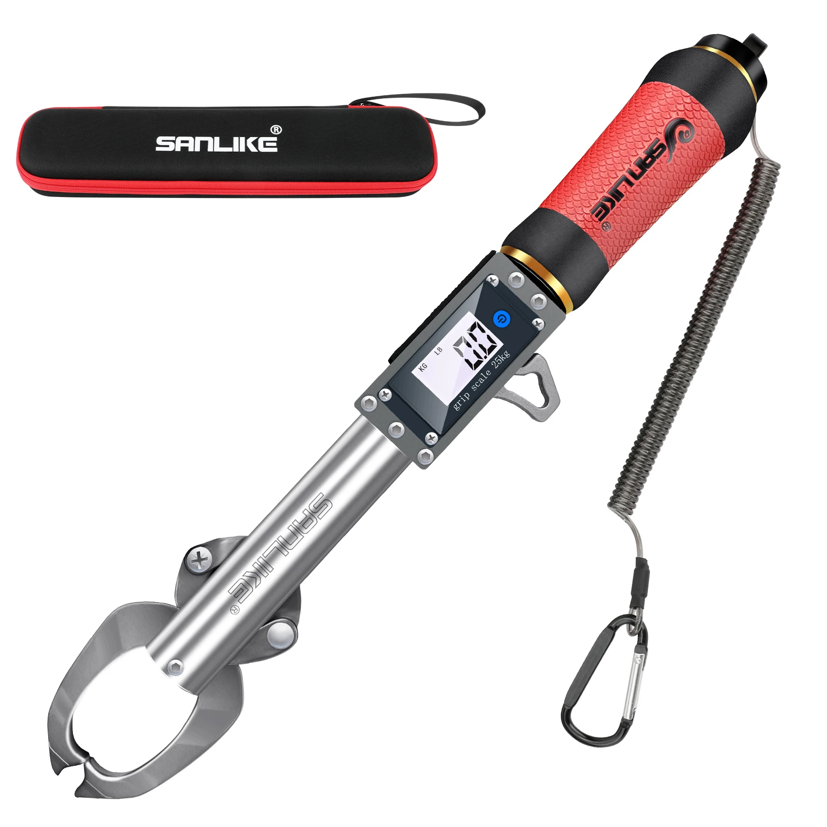 SANKILE-Fish-Lip-Grip-Controller-With-Digital-Weighing-Scale-Stainless ...