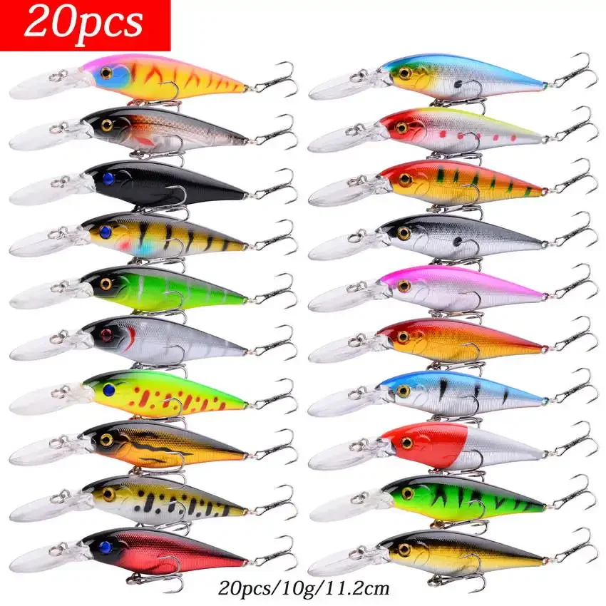 20Pcs-Artificial-Bait-Fishing-Lures-Kit-Set-Topwater-Japan-Carp-Fishing ...