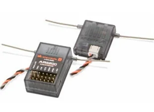 AR6200 DSM2 Specktrum 2.4GHz 6 Channel Receiver W Satellites for DX6i ...