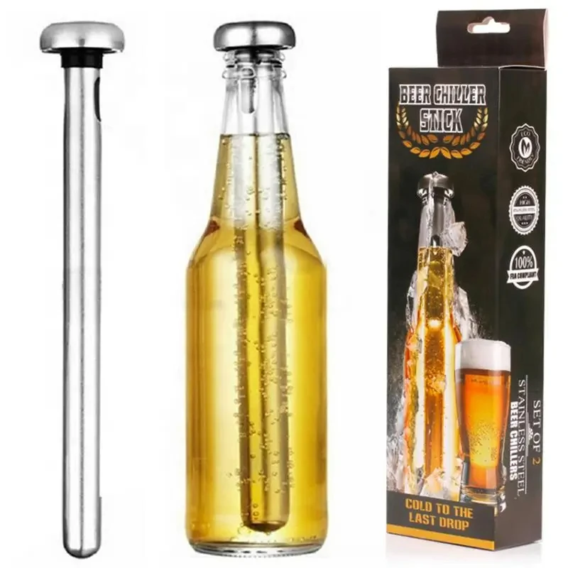 1pc Stainless Steel Beer Chiller Stick Beer Chiller Stick Portable ...