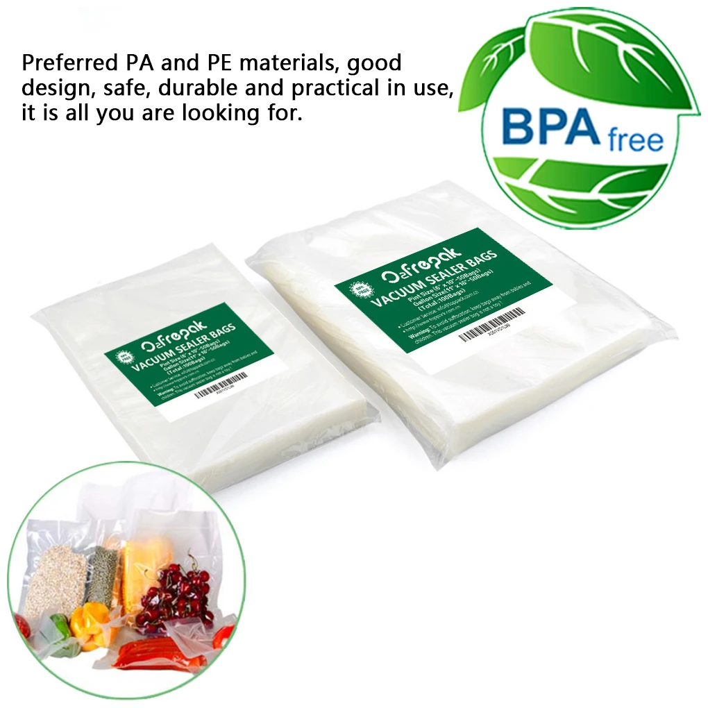 100Pcs-Sealer-Bags-Vacuum-Compression-Transparent-Moistureproof ...