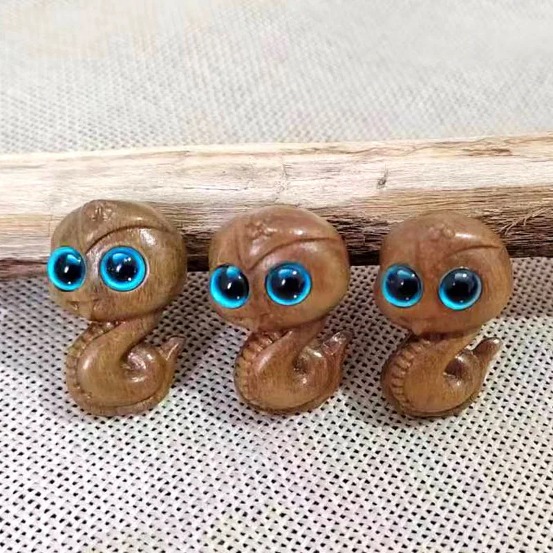 Wood-carving-lovely-snake-ornaments-diy-jewelry-pendant-key-chain ...