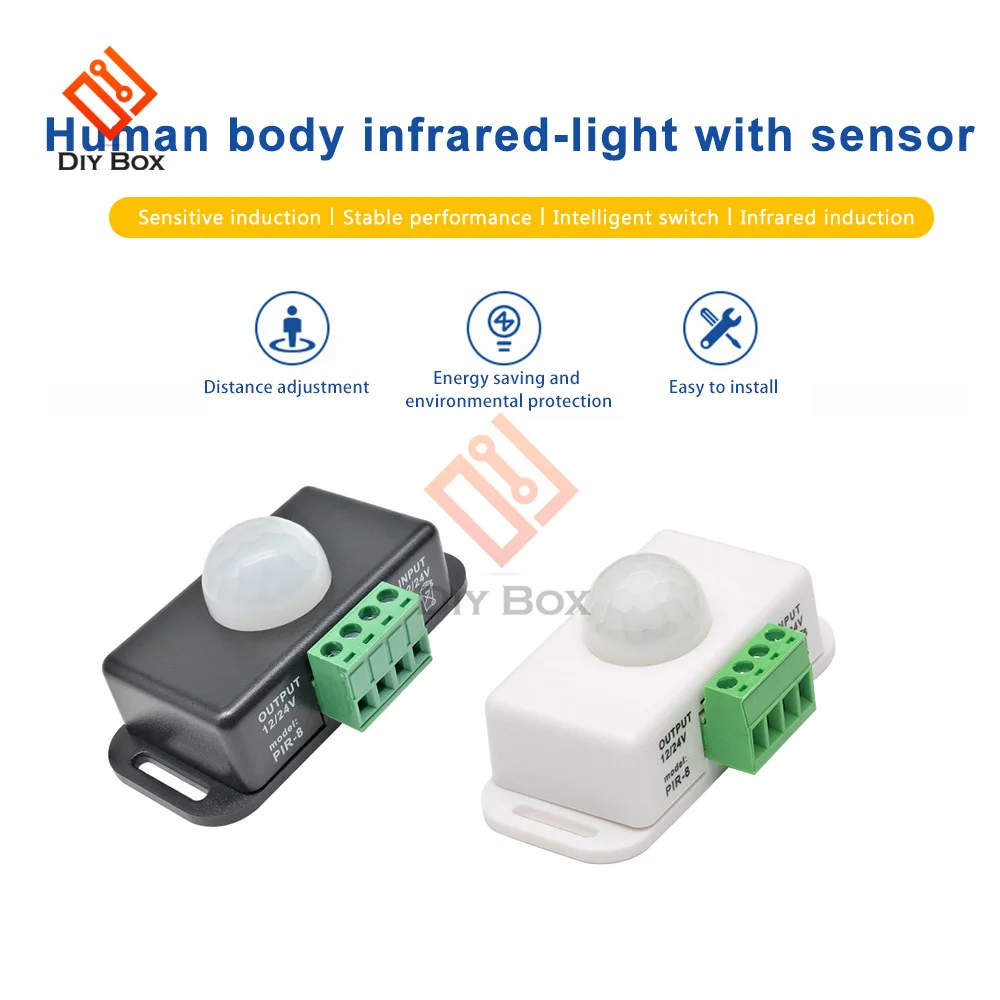 DC12V-24V-Infrared-Human-Body-Sensor-Automatic-Adjustable-PIR-Motion ...