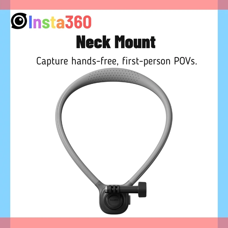 Insta360-X4-Neck-Mount-Necklace-Bracket-Holder-Quick-Release-POV-For ...