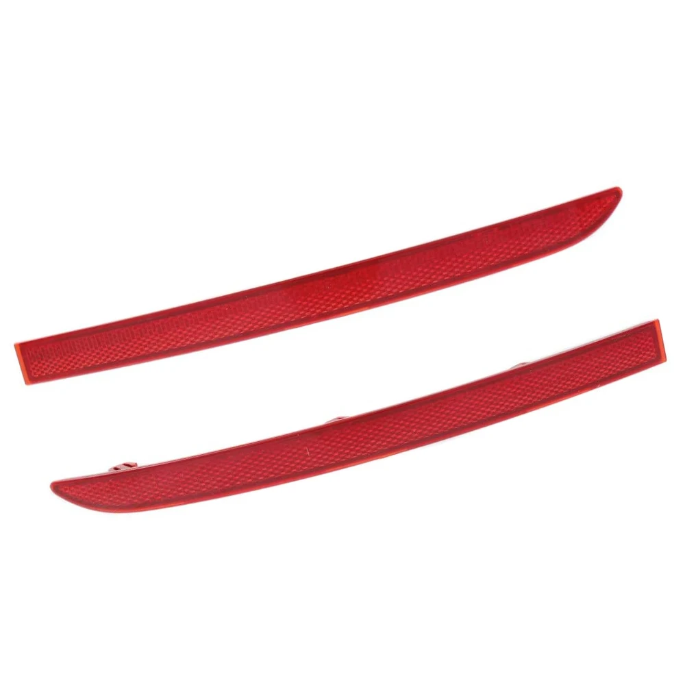 For Volkswagen Tiguan 2009-2018 2PCS Rear Bumper Reflectors Brake ...