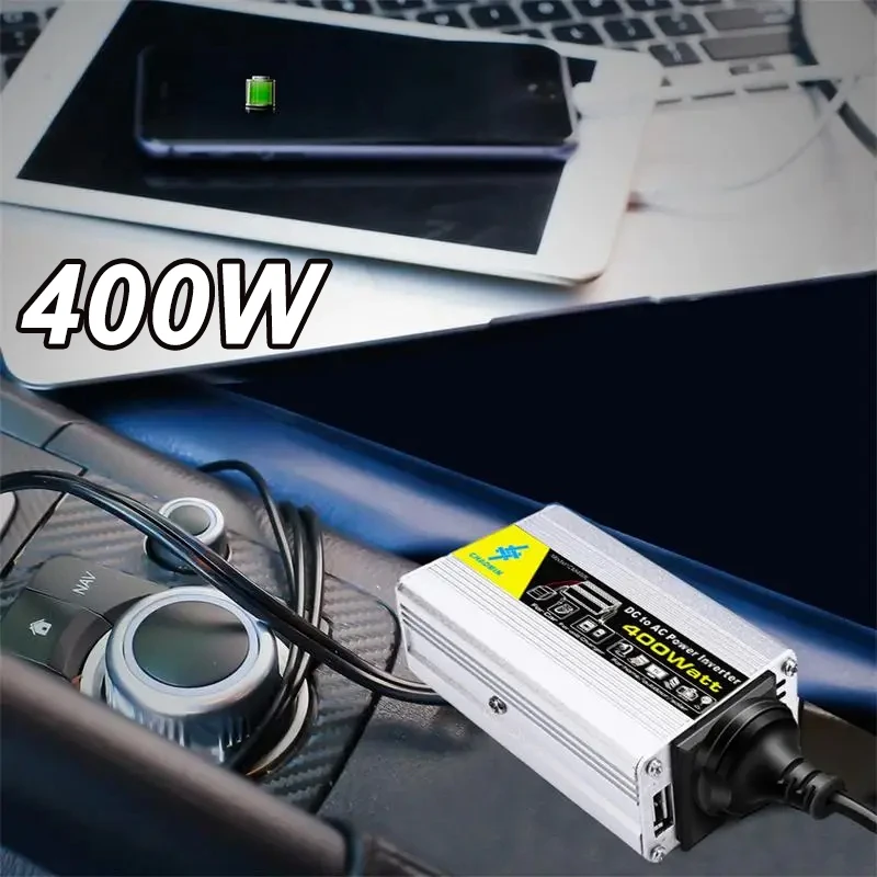 400W-Car-Inverters-12v-220v-Pure-Sinus-12V-To-AC-220V-Car-Converter ...