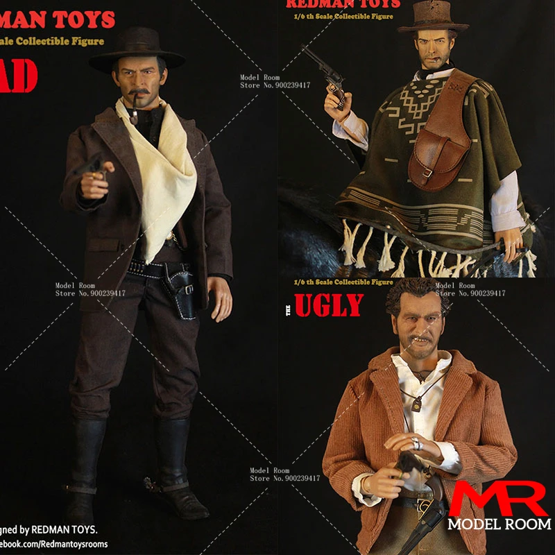 REDMAN-TOYS-1-6-The-Western-Cowboy-RM042-GOOD-RM043-BAD-RM044-UGLY ...