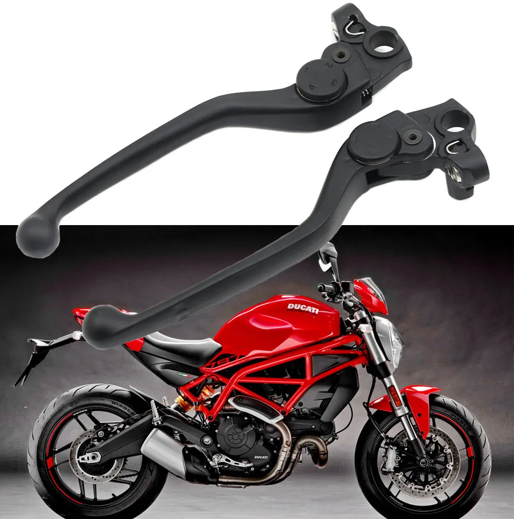 Motorcycle-Brake-Lever-Clutch-Lever-For-Ducati-Monster-659-696-795-796 ...