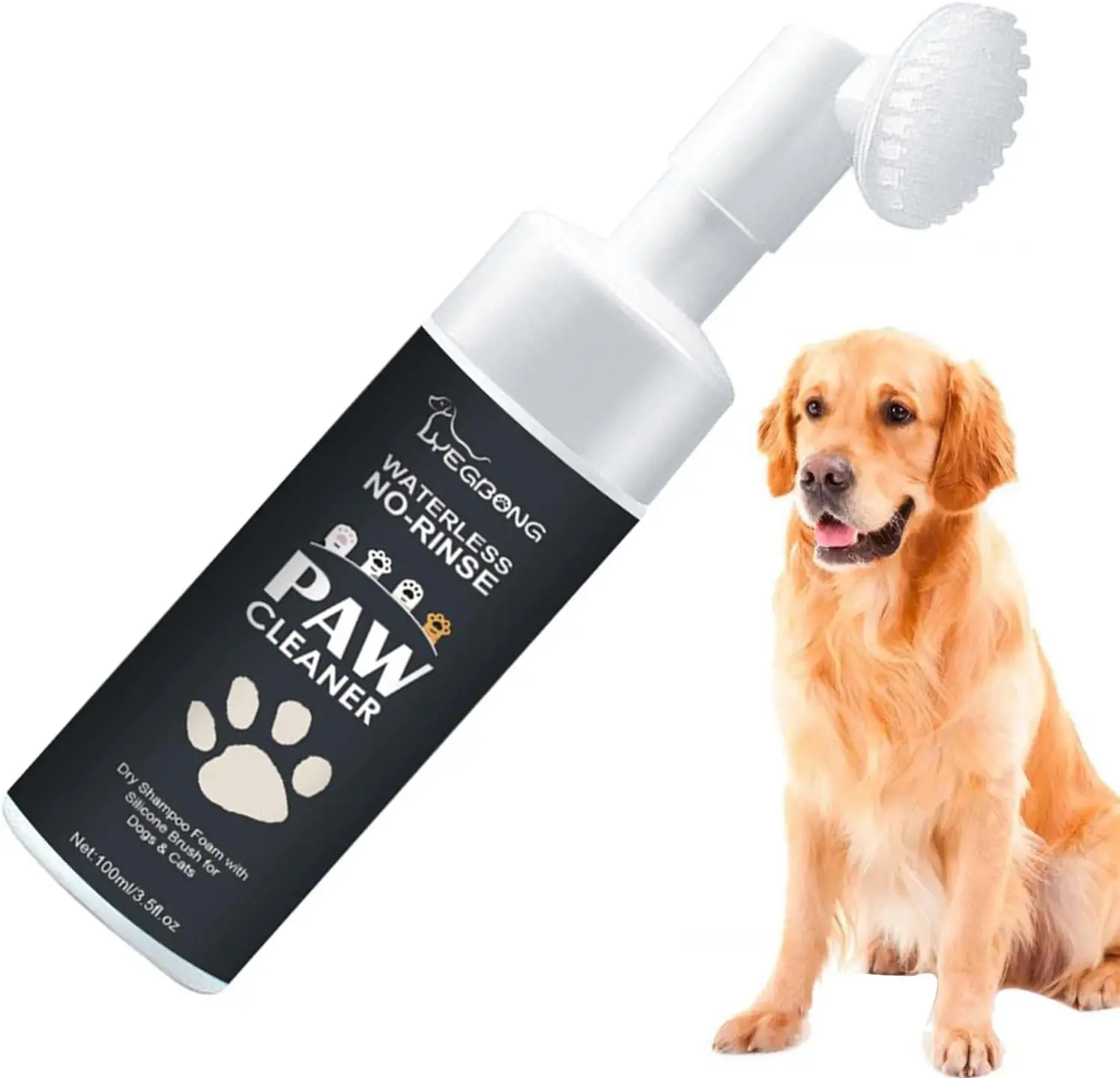 Dog-Feet-Cleaning-Foam-Dog-Feet-Cleaner-Rinse-free-Paw-Cleaner-No ...