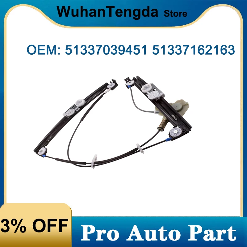 51337039451-51337039452-Front-Left-Window-Lifter-Window-Regulator ...