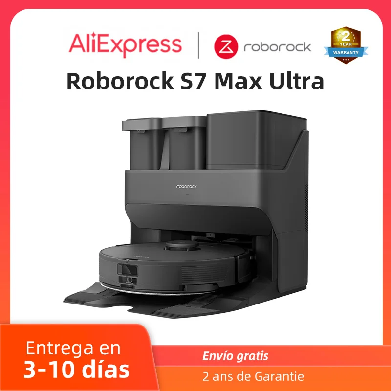 Roborock S7 Max Ultra Self-Drying&Washing&Emptying&Refilling Dock ...