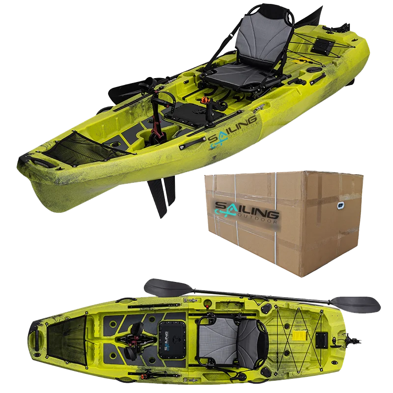 Vailing Outdoor 10FT LLDPE 1 personne simple deux pédales de pêche ...