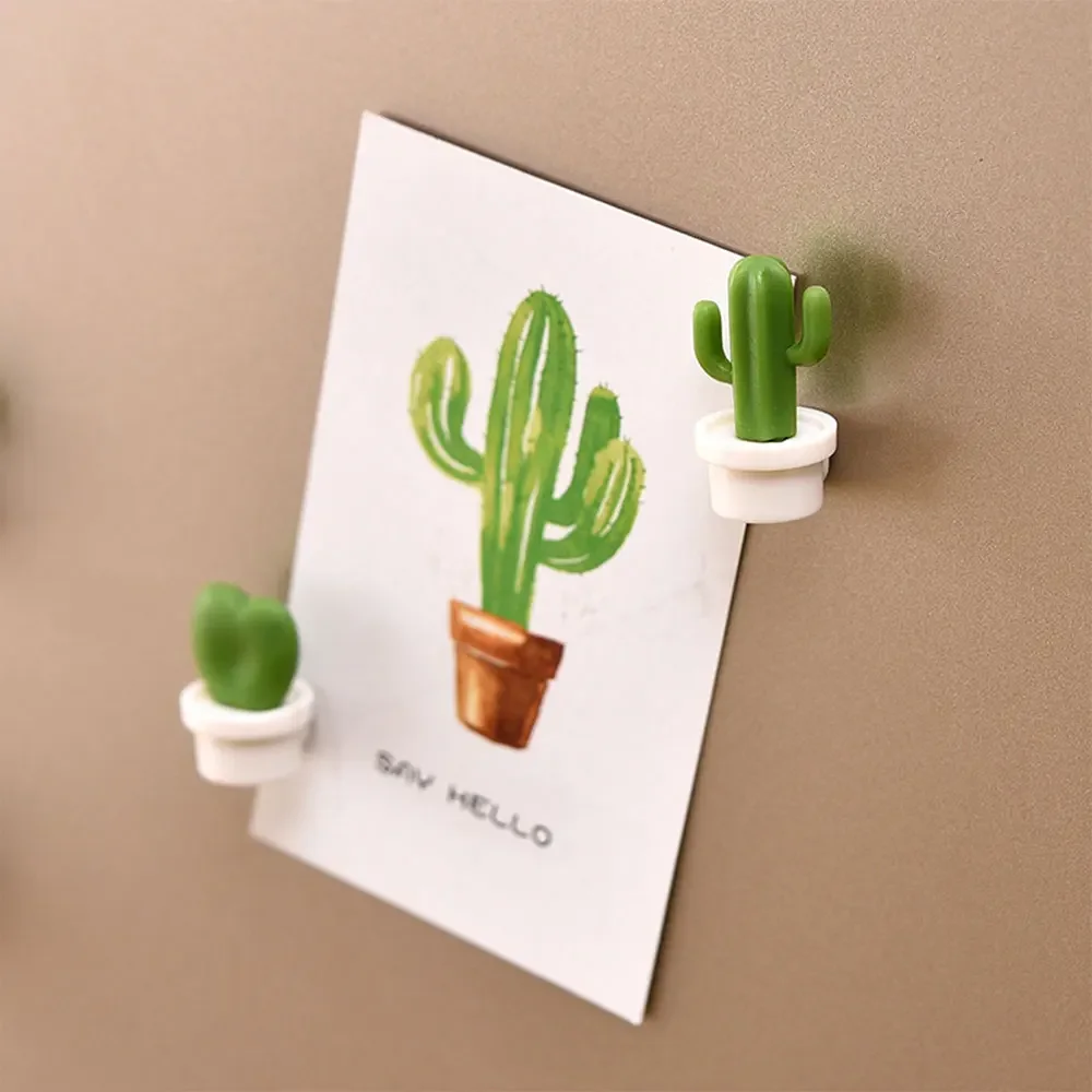 Kitchen-Sticky-Note-Cactus-Two-Color-Optional-Succulent-Home-Decor ...