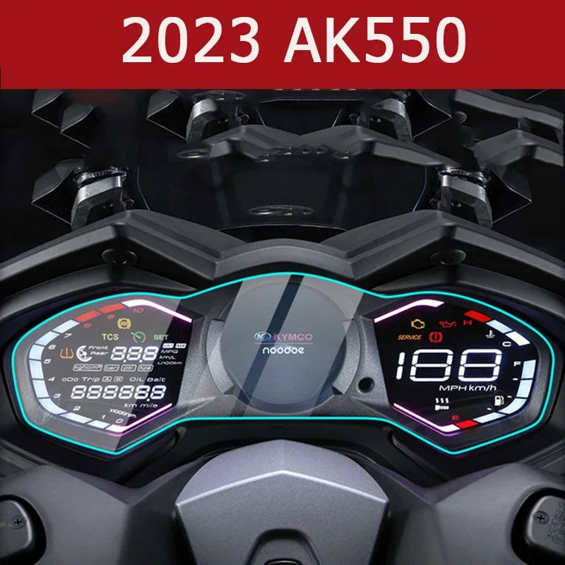 for-KYMCO-AK550-2023-Motorcycle-Cluster-Scratch-Protection-Film-Screen ...