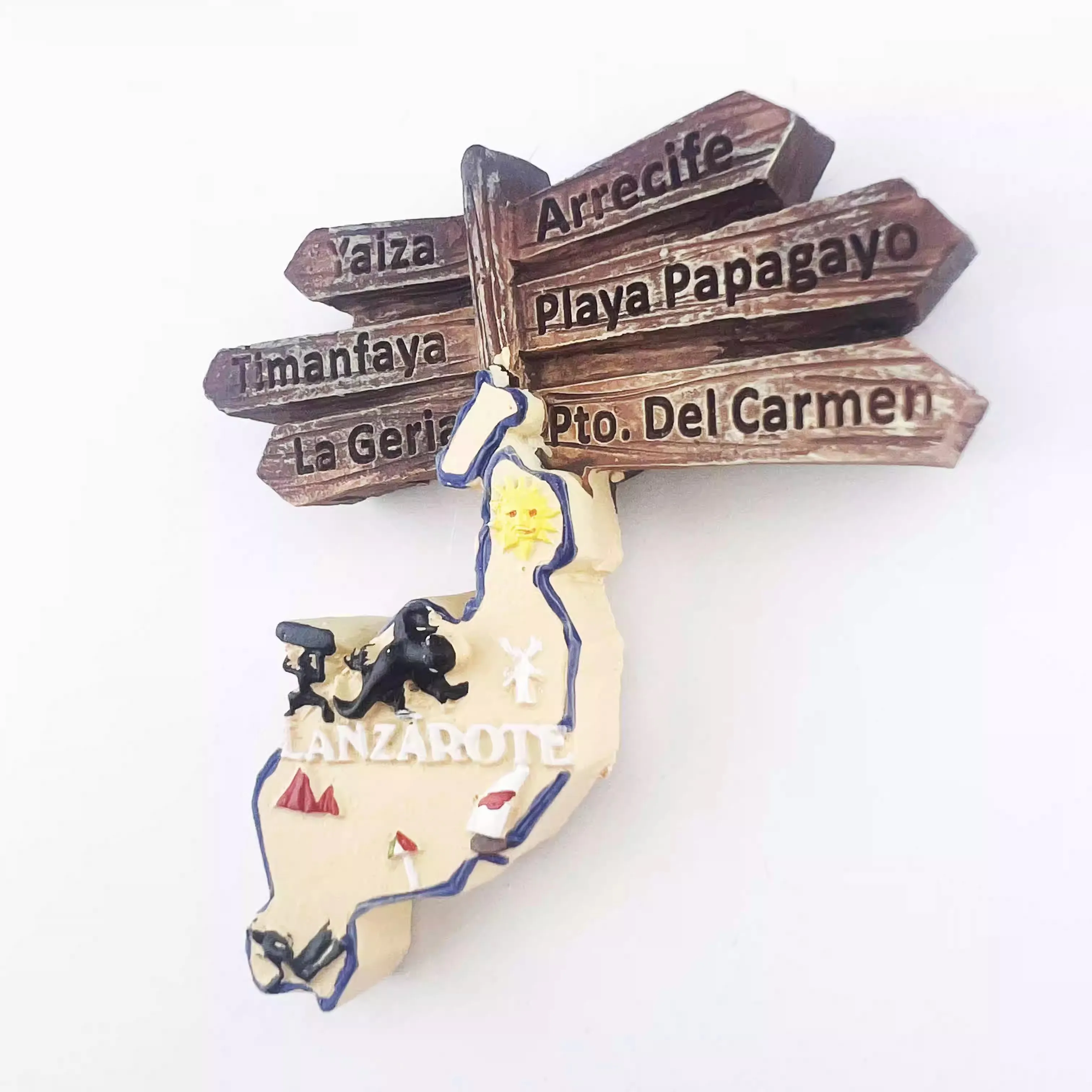 Imanes-de-nevera-de-Gran-Canaria-pegatinas-magn-ticas-de-resina ...