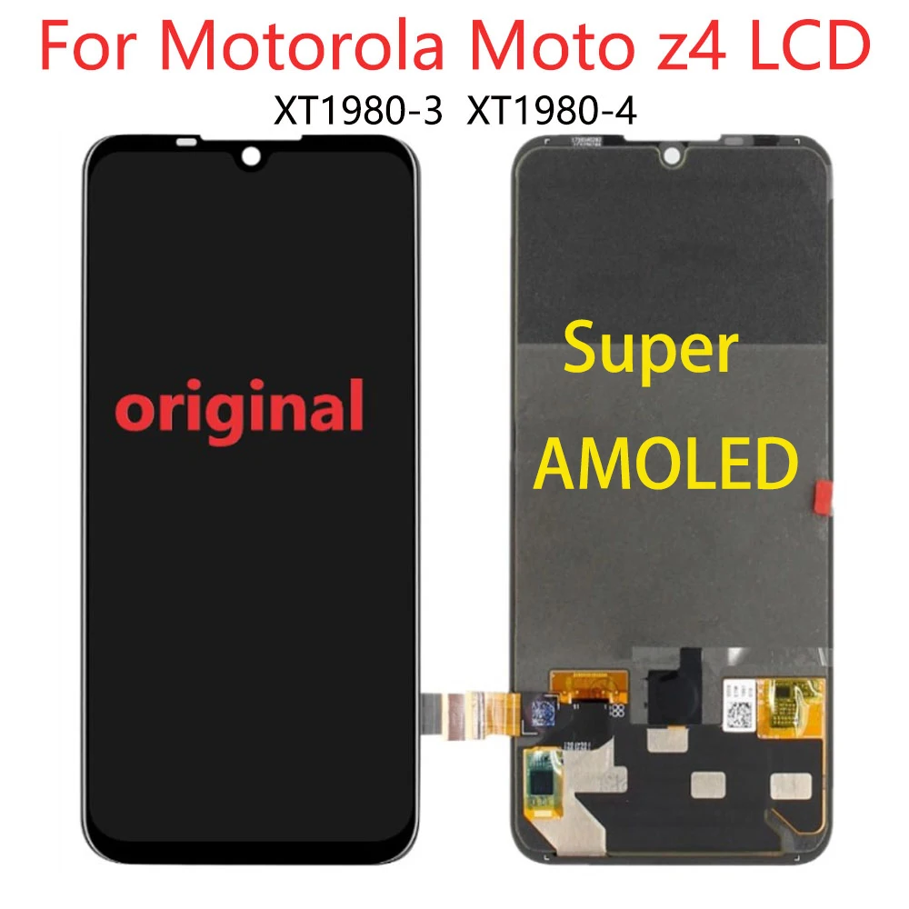 6-4-Original-For-Motorola-Moto-Z4-XT1980-LCD-New-Bracone-Display-Touch ...