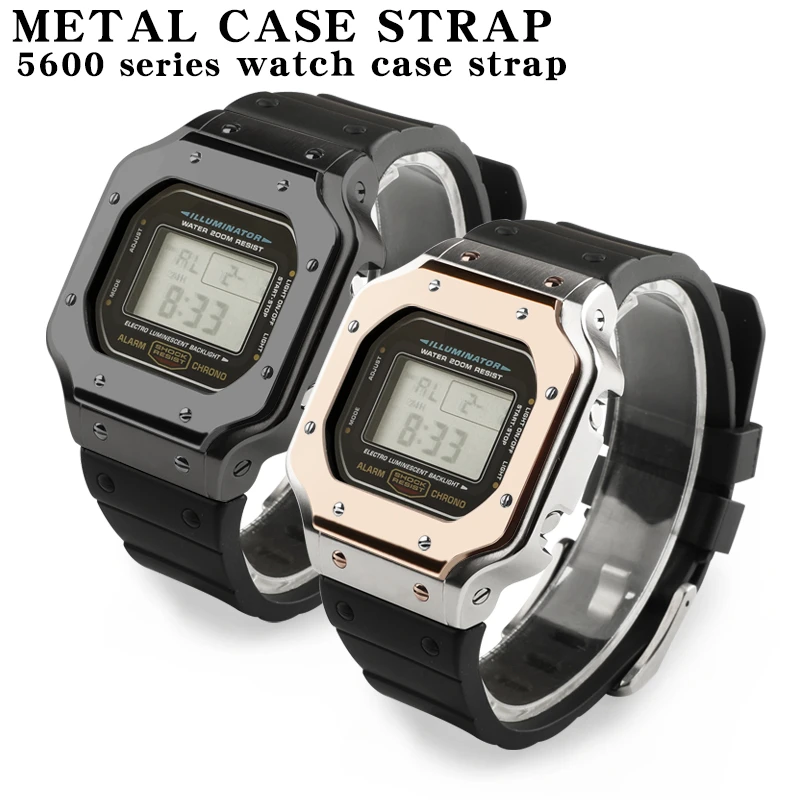 Casio Metal Watch Strap 5610 | Modification Accessories | Casio Dw5600 ...