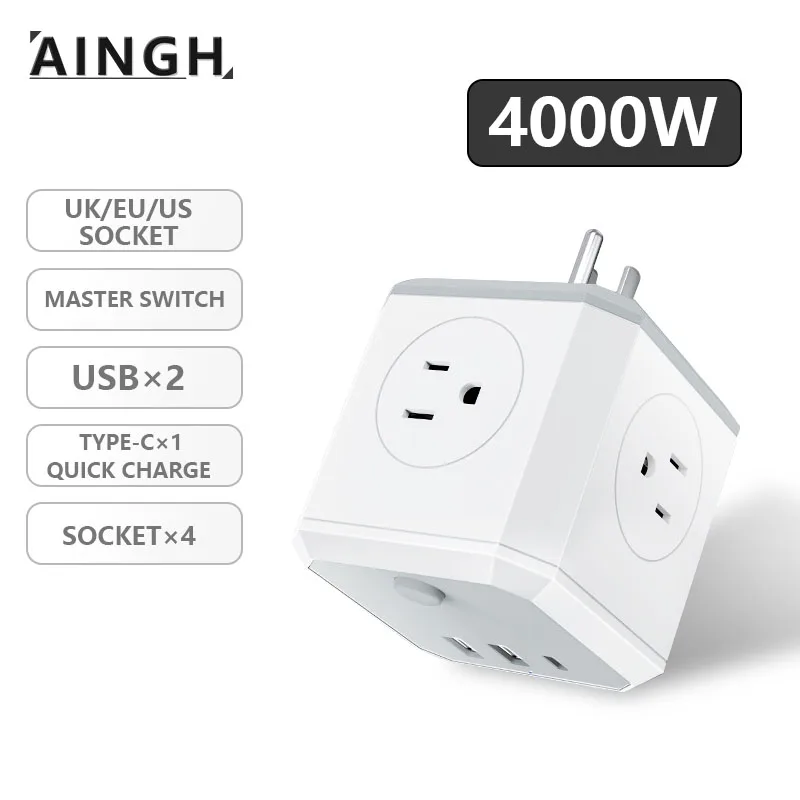 EU-Socket-Extension-220-V-Multi-Outlet-With-Usb-And-Type-C-Charging ...