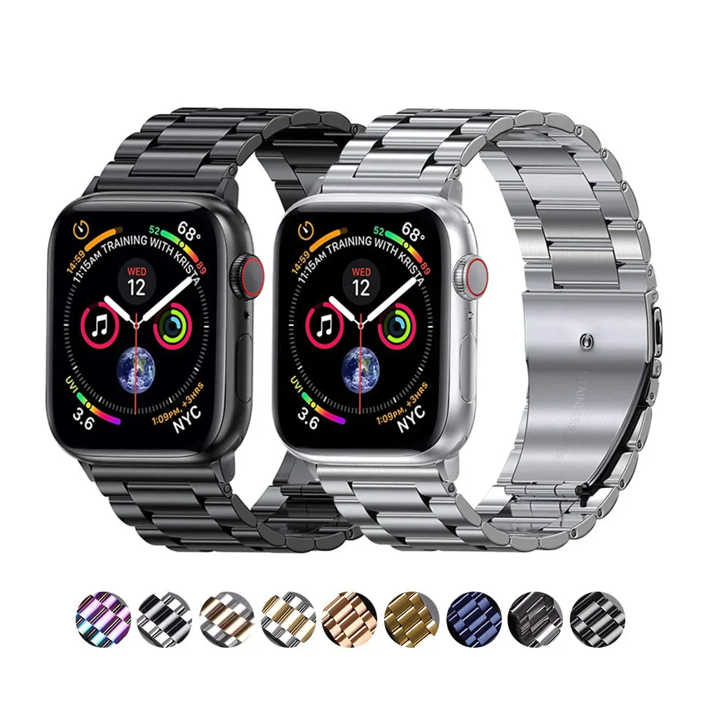 Stainless-Steel-Strap-For-Apple-Watch-Ultra-2-49mm-45mm-41mm-40mm-44mm ...