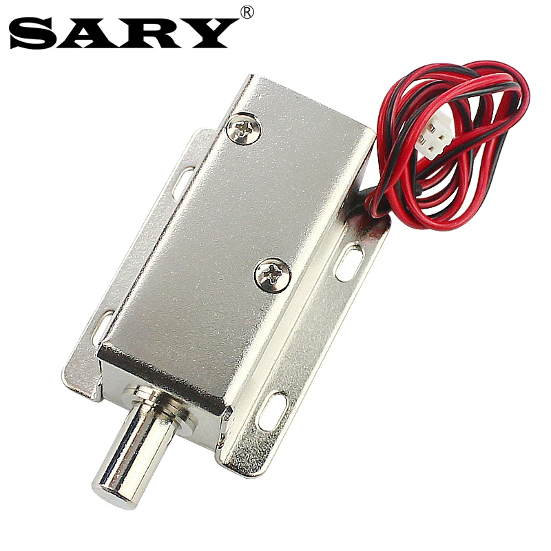 Small Access Control Electronic Lock Electric Bolt Lock DC12V Electric ...