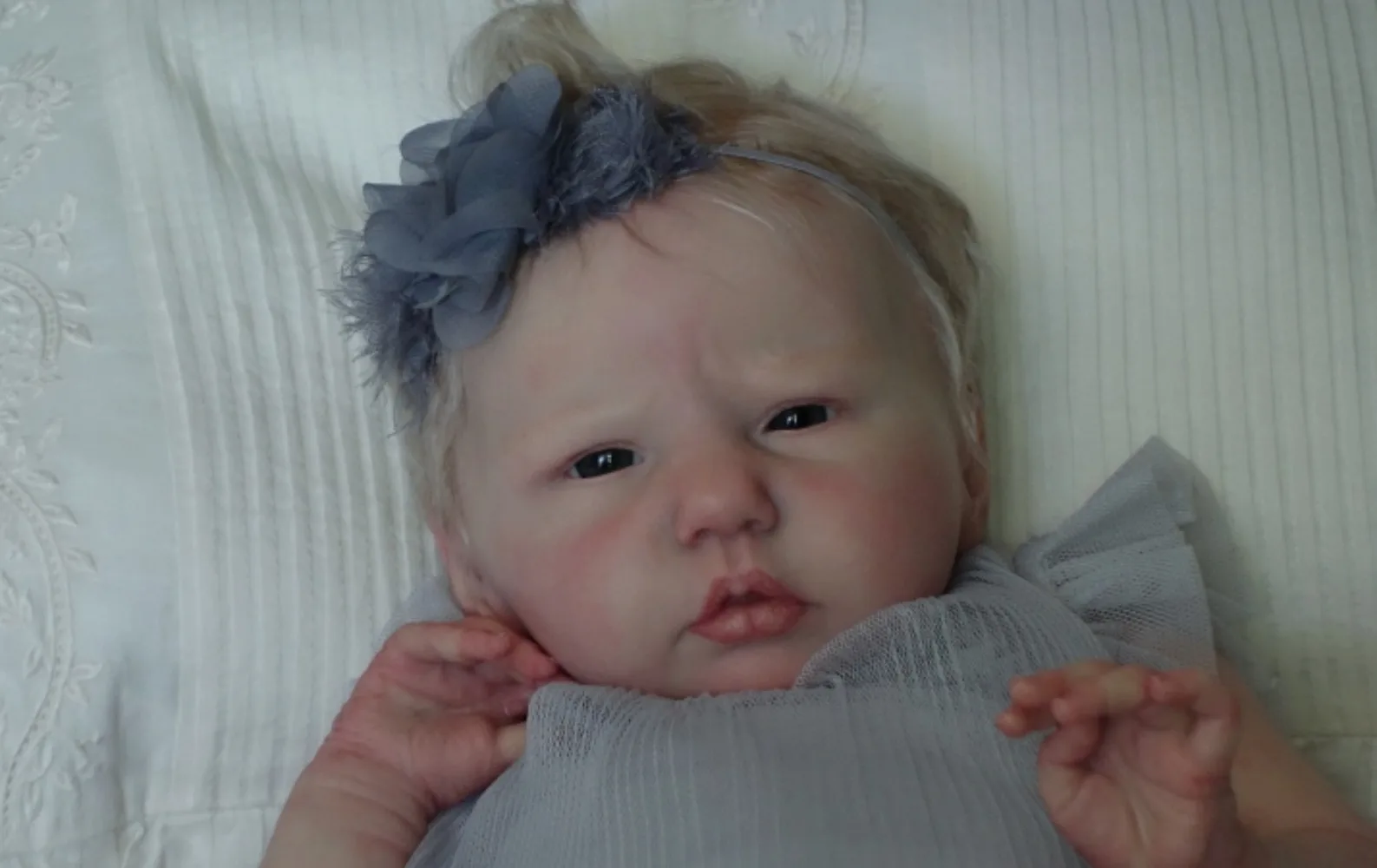 19inch Reborn Kit Ellie-Sue Limited Edition Unfinished Doll Parts with ...