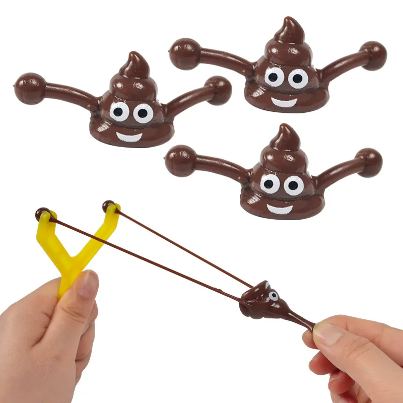 Funny-Poop-Ejection-Toy-Slingshot-Fake-Poop-Antistress-Gadget-Aldult ...
