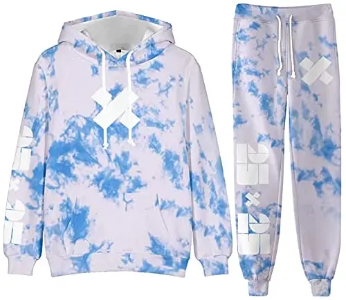 Personality New In Sam And Colby Xplr Shatter Light Blue Tie Dye Merch ...