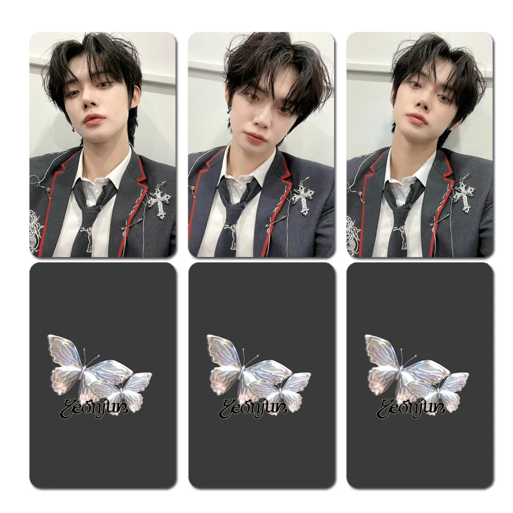 3PCS YEONJUN Kpop Photocards TXT The Name Chapter Freefall Album ...