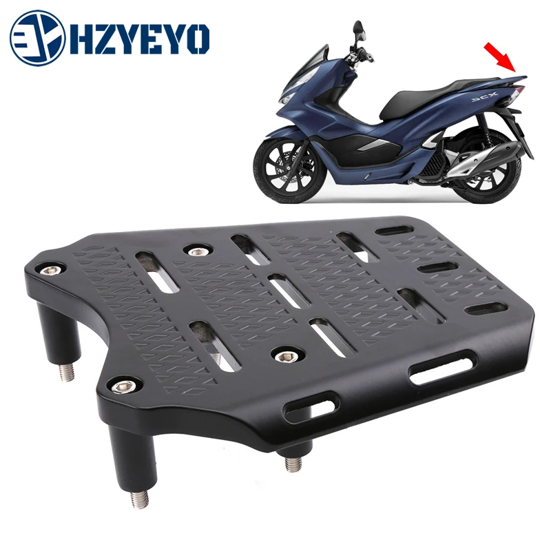 Motorcycle Aluminum Rear Seat Luggage Carrier Luggage Rack For Honda ...