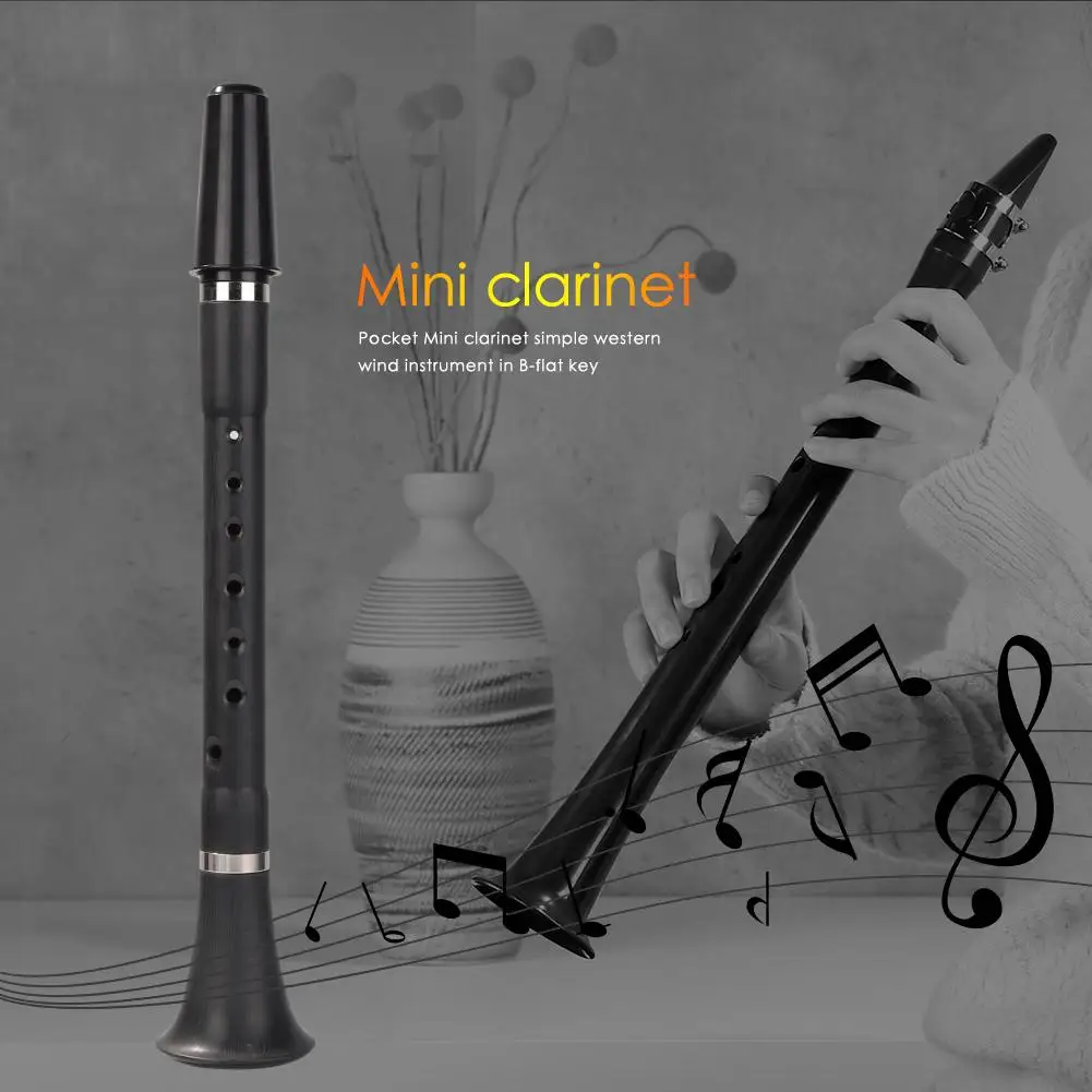 Clarinete-plano-Mini-Bb-B-Clarionet-instrumento-de-viento-de-madera ...