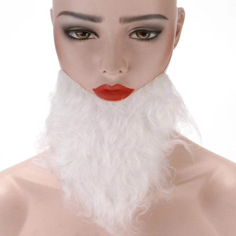 Santa-Fake-Beards-Costume-Beard-Old-Man-Mustache-Costume-Halloween ...